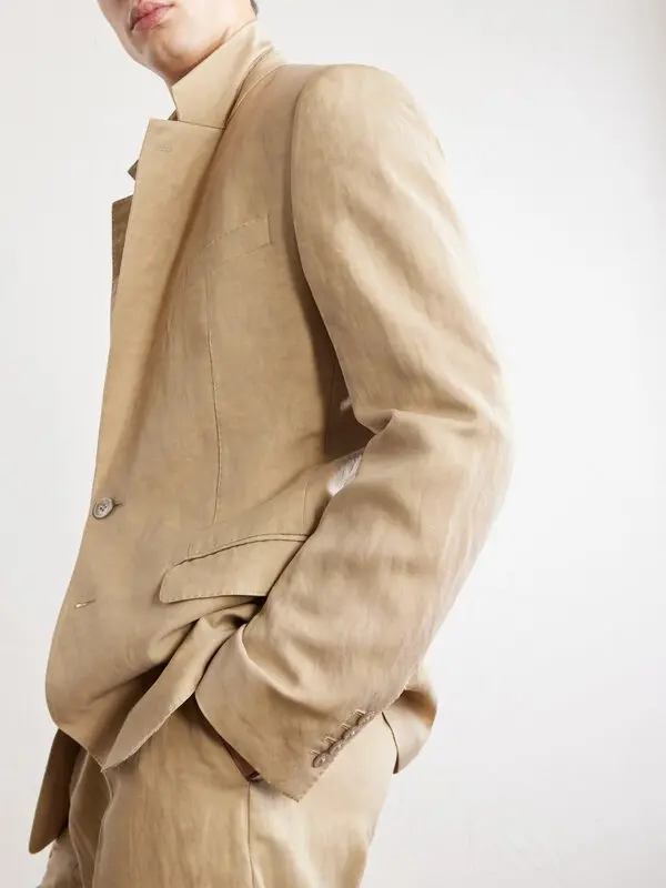 Dolce & Gabbana Maiolica Linen Blazer
