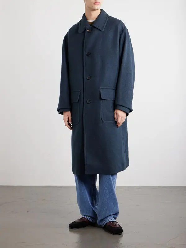 Dries Van Noten Oversized Wool Coat