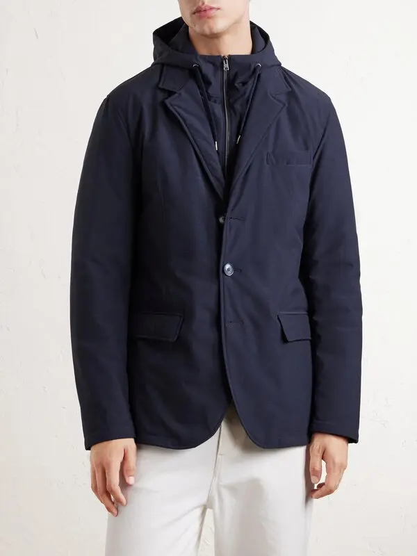 Herno Hooded Shell Blazer
