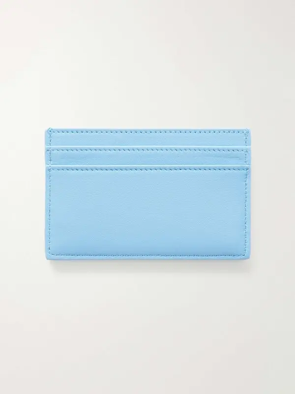 Celine Logo-print Leather Cardholder