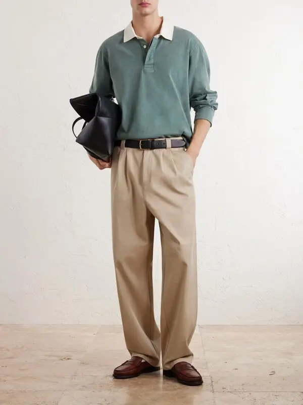 CORRIDOR Cotton-jersey Polo Shirt