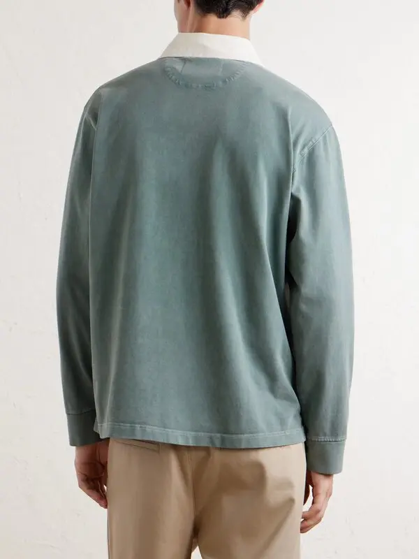 CORRIDOR Cotton-jersey Polo Shirt