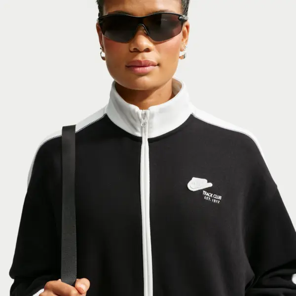 Nike Studio Fleece Medium Weight Track Jacket - Black