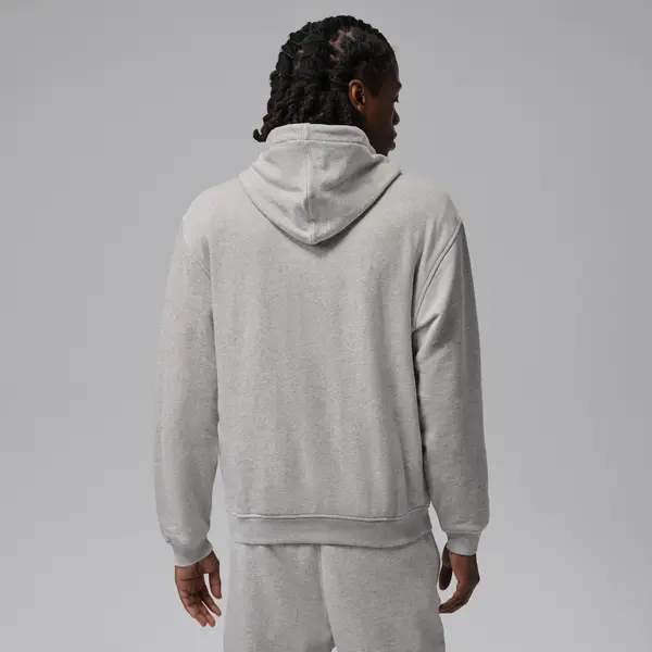 JORDAN Sport Crossover Dri-fit Fleece Pullover Hoodie - Grey