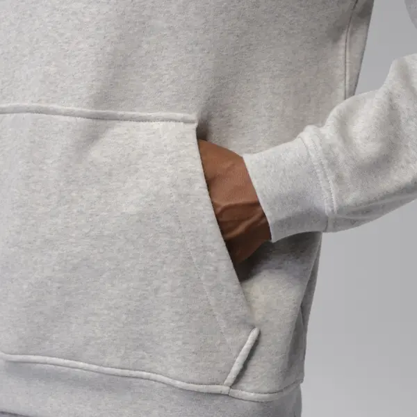 JORDAN Sport Crossover Dri-fit Fleece Pullover Hoodie - Grey