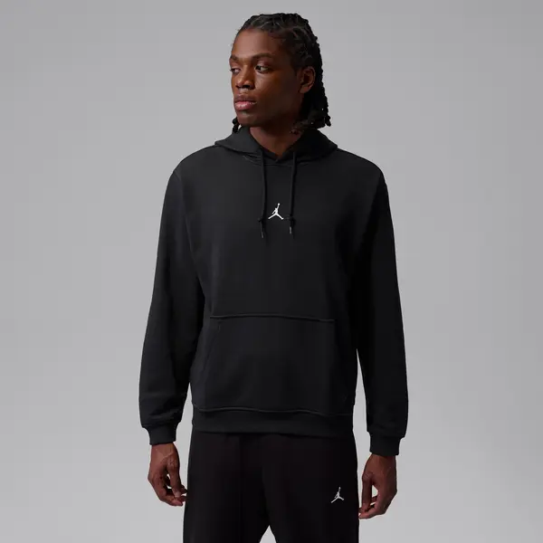JORDAN Sport Crossover Dri-fit Fleece Pullover Hoodie - Black