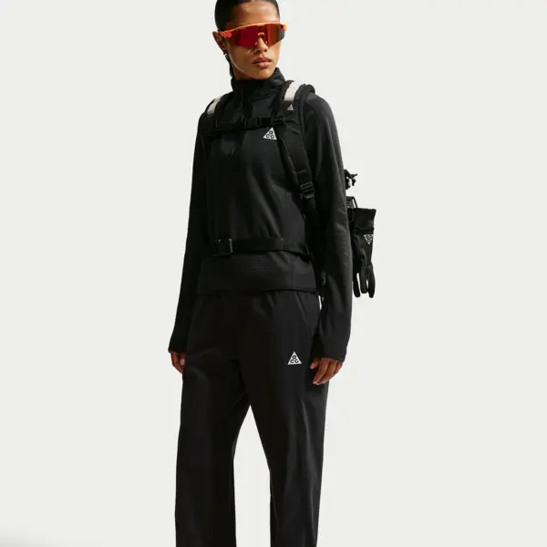 Nike Wolf Grid" Therma-fit 1/2-zip Hiking Top