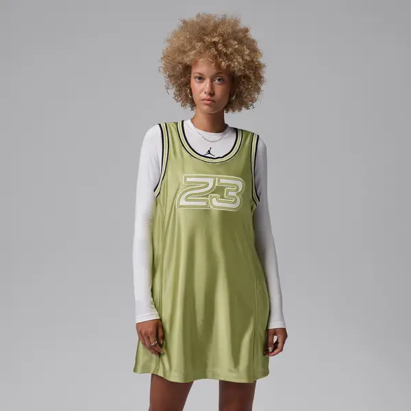 JORDAN Flight Jersey Dress - Green