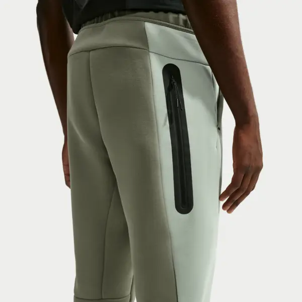 Nike Tech Fleece Color-block Jogger Pants - Grey