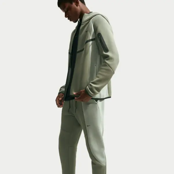 Nike Tech Fleece Color-block Jogger Pants - Grey