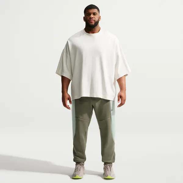 Nike Tech Fleece Color-block Jogger Pants - Grey