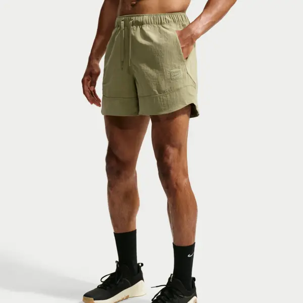Nike Dri-fit Woven Shorts - Brown