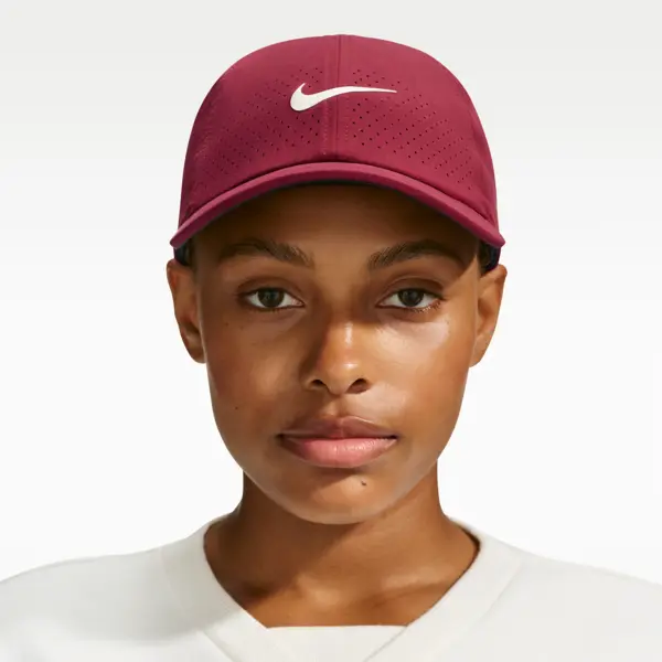 Nike Dri-fit Adv Club Unstructured Tennis Cap - Red