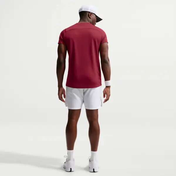 Nike Nikecourt Victory Dri-fit Tennis Top - Red