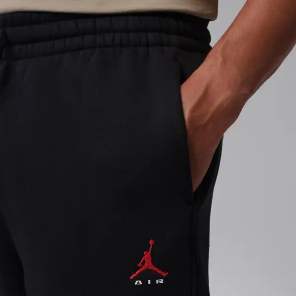 JORDAN Brooklyn Statement Fleece Open-hem Pants