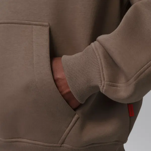 JORDAN Oversized Fleece Pullover Hoodie