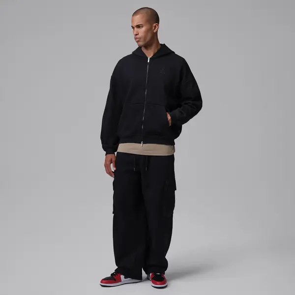 JORDAN Brooklyn Oversized Fleece Full-zip Hoodie
