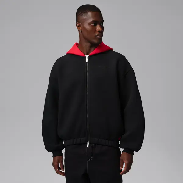 JORDAN Flight Pullover Hoodie - Black