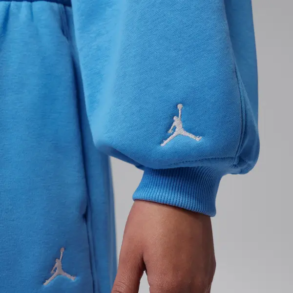 JORDAN Brooklyn Fleece Cropped Crew-neck Sweatshirt