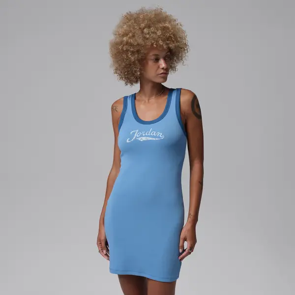 JORDAN Brooklyn Tank Dress - Blue