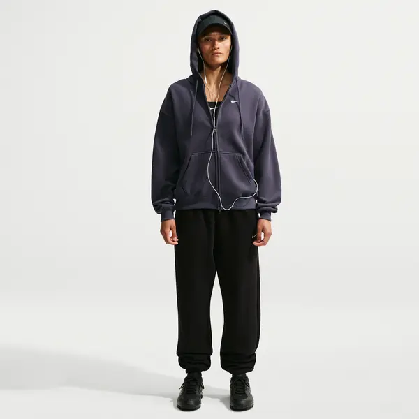 Nike Studio Fleece Oversized Full-zip Hoodie