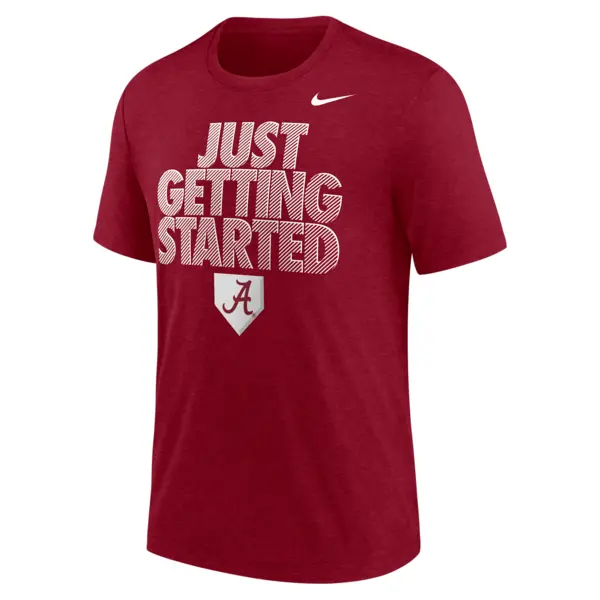 Nike College Short-sleeve Baseball T-shirt - Red