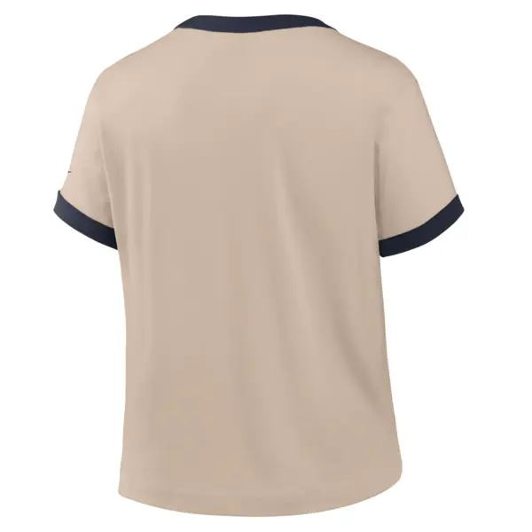 Nike Chicago Bears Rewind Ringer Mod Cropped T-shirt