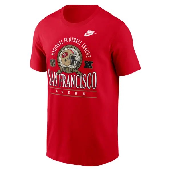 Nike San Francisco 49ers Rewind Essential Nfl T-shirt - Red