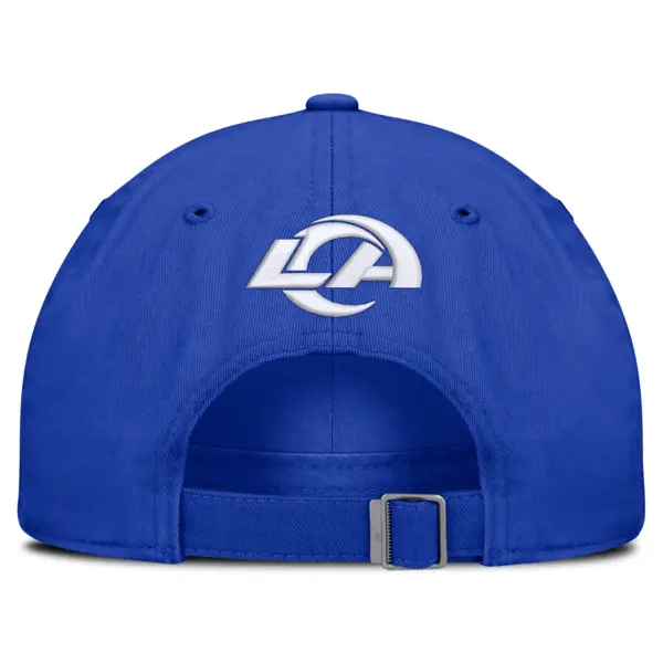 Nike Los Angeles Rams Primetime Club Wordmark Nfl Adjustable Hat - Blue