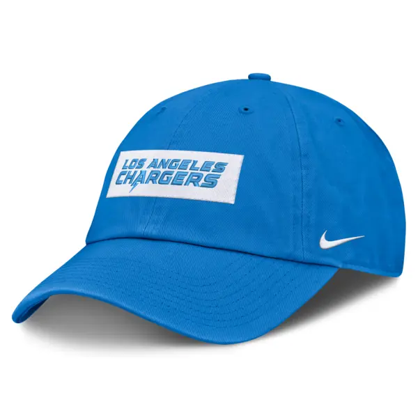 Nike Los Angeles Chargers Primetime Club Wordmark Nfl Adjustable Hat - Blue