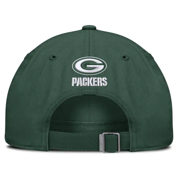 Nike Bay Packers Primetime Club Wordmark Nfl Adjustable Hat