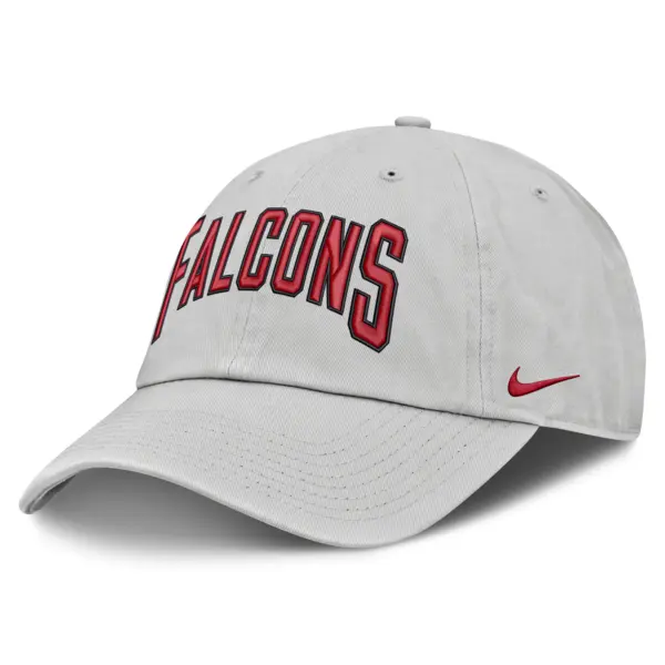 Nike Atlanta Falcons Primetime Club Arched Nfl Adjustable Hat - Grey
