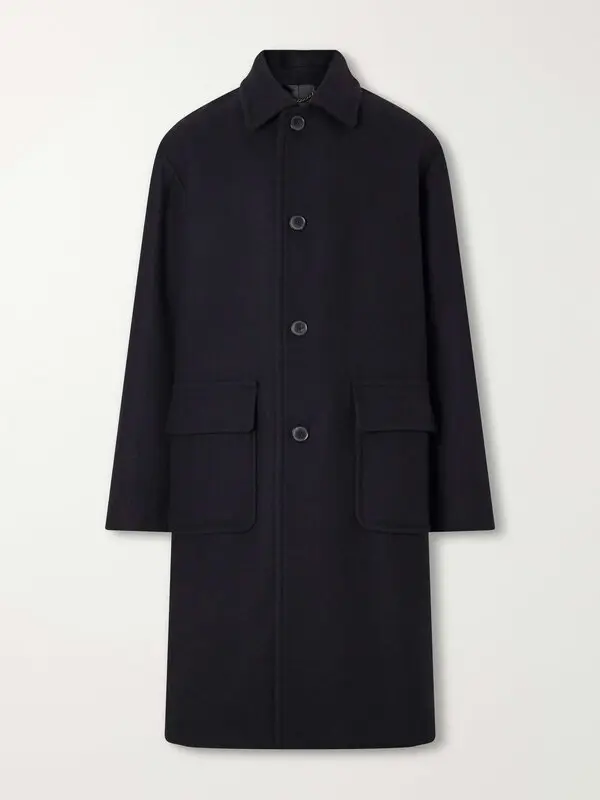 Dries Van Noten Oversized Wool-blend Coat