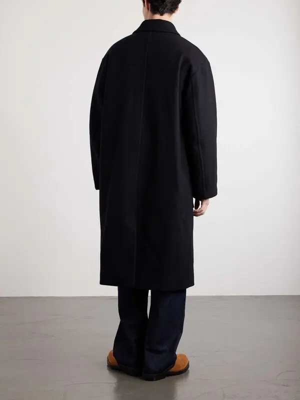 Dries Van Noten Oversized Wool-blend Coat