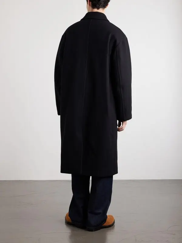 Dries Van Noten Oversized Wool-blend Coat