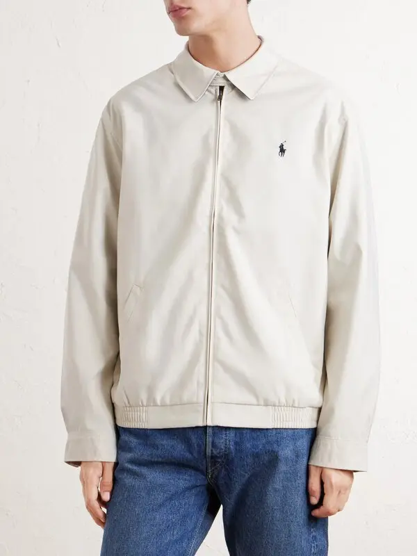 Polo Ralph Lauren Logo Embroidered Shell Jacket