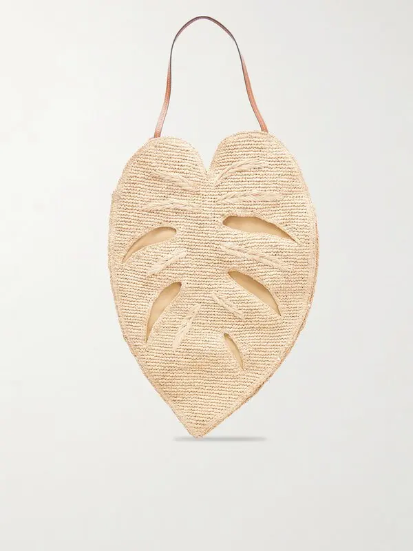 Staud Palm Raffia Tote