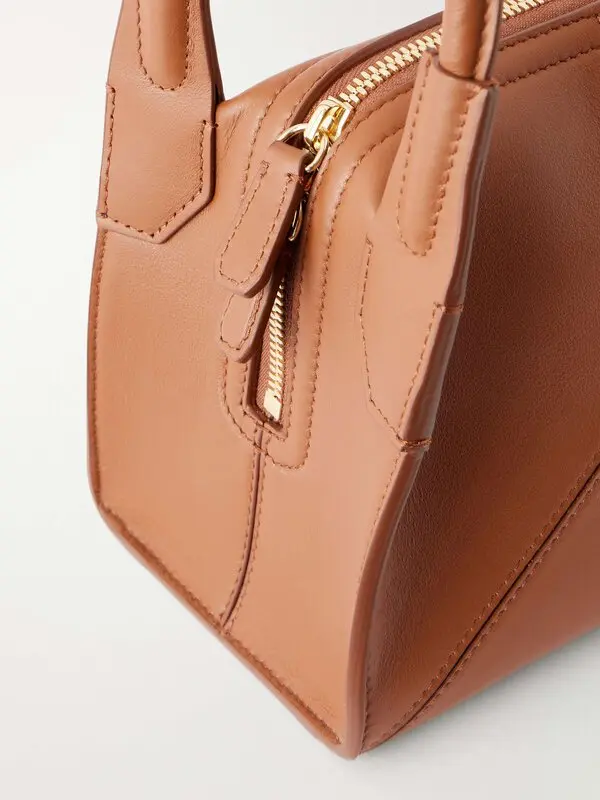 Victoria Beckham Plié Mini Leather Shoulder Bag