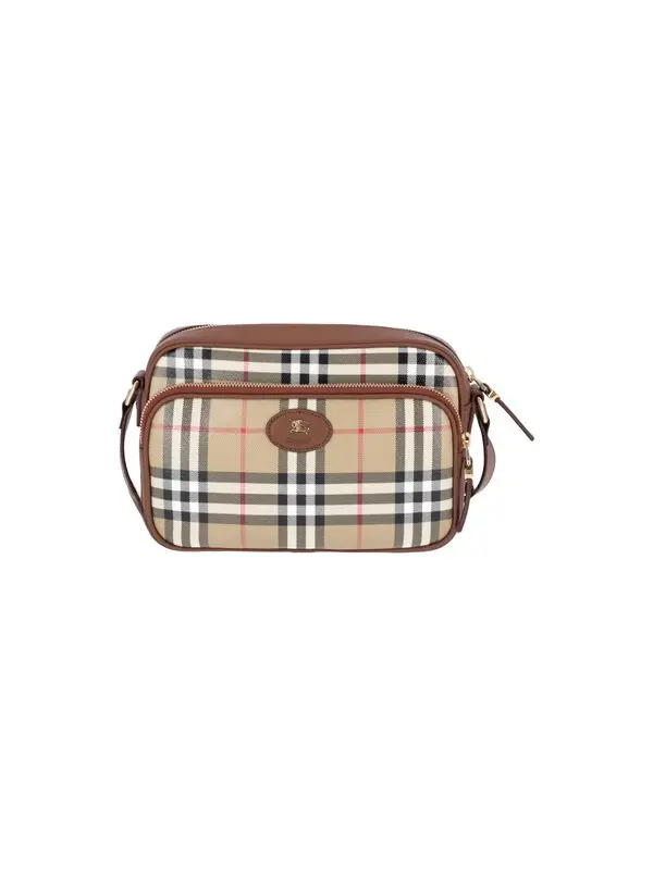 Burberry Pocket Check" Shoulder Bag