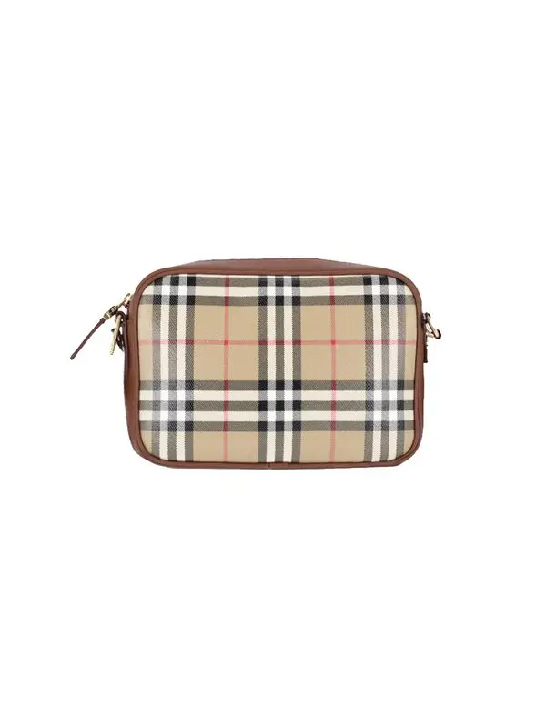 Burberry Pocket Check" Shoulder Bag