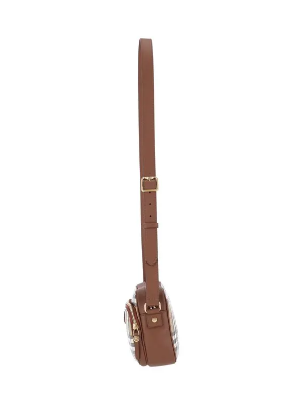 Burberry Pocket Check" Shoulder Bag