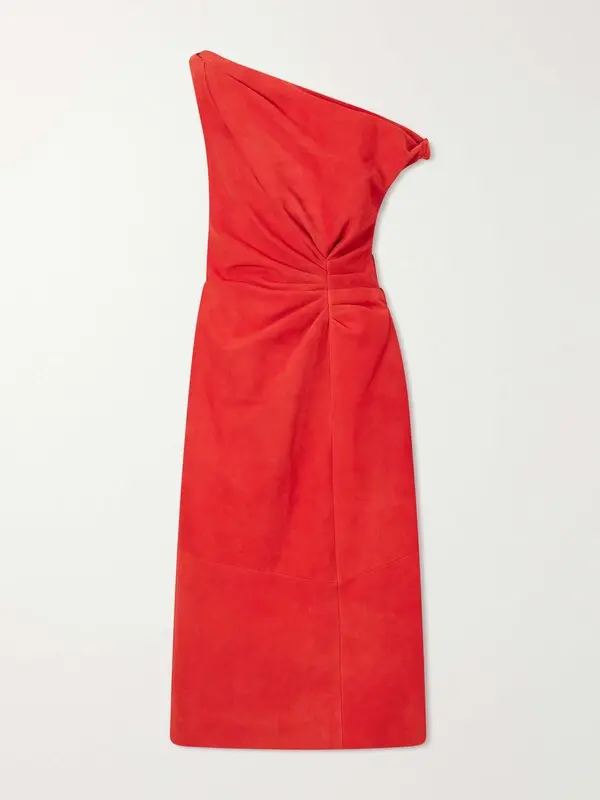 Proenza Schouler Suede Midi Dress