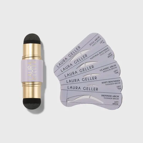Laura Geller Beauty Root Touch Up Brow Makeup Duo - Black