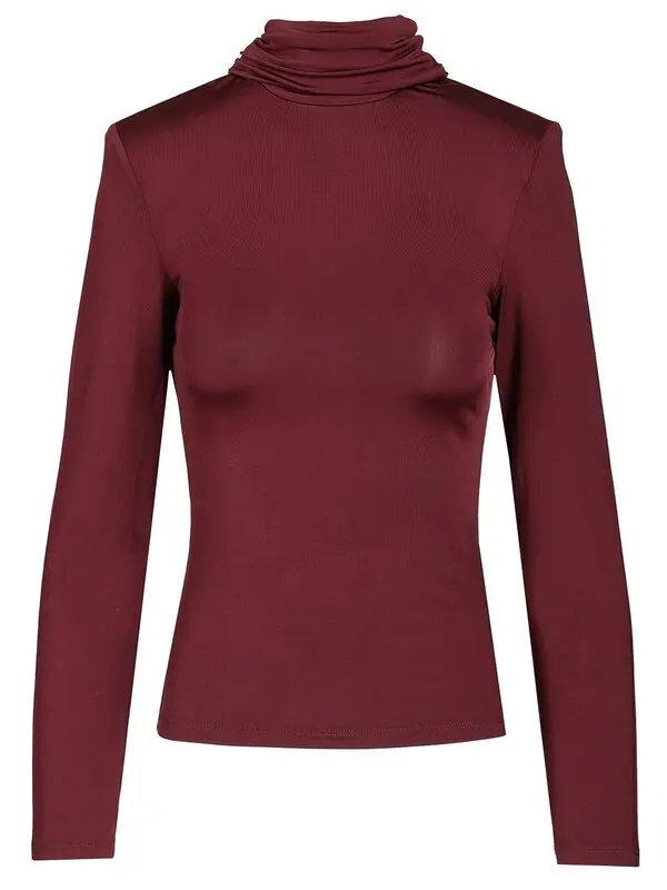 ROTATE BY BIRGER CHRISTENSEN Long-sleeved Scarf Top - Multicolor
