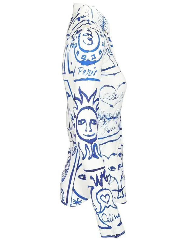 Celine Printed Shirt