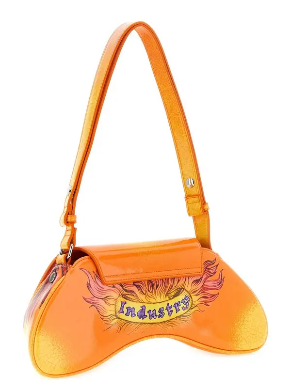 DIESEL® Play' Graphic Print Crossbody Bag - Orange