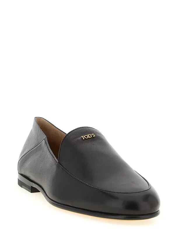 TOD'S Sabot Loafers - Black