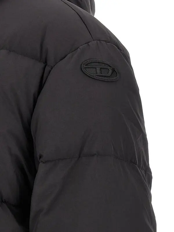 DIESEL® W-rolfys-wrd Down Jacket - Black