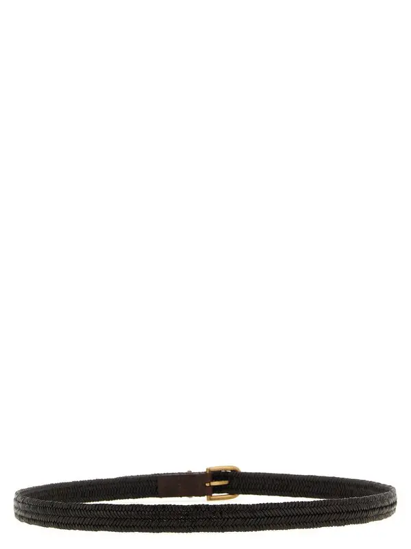 Brunello Cucinelli Stretch Leather Belt