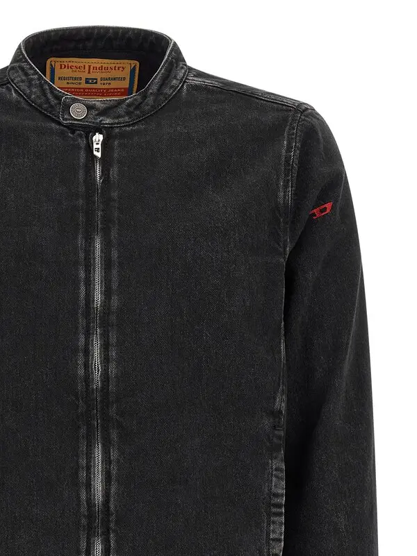 DIESEL® D-glory Denim Jacket - Black